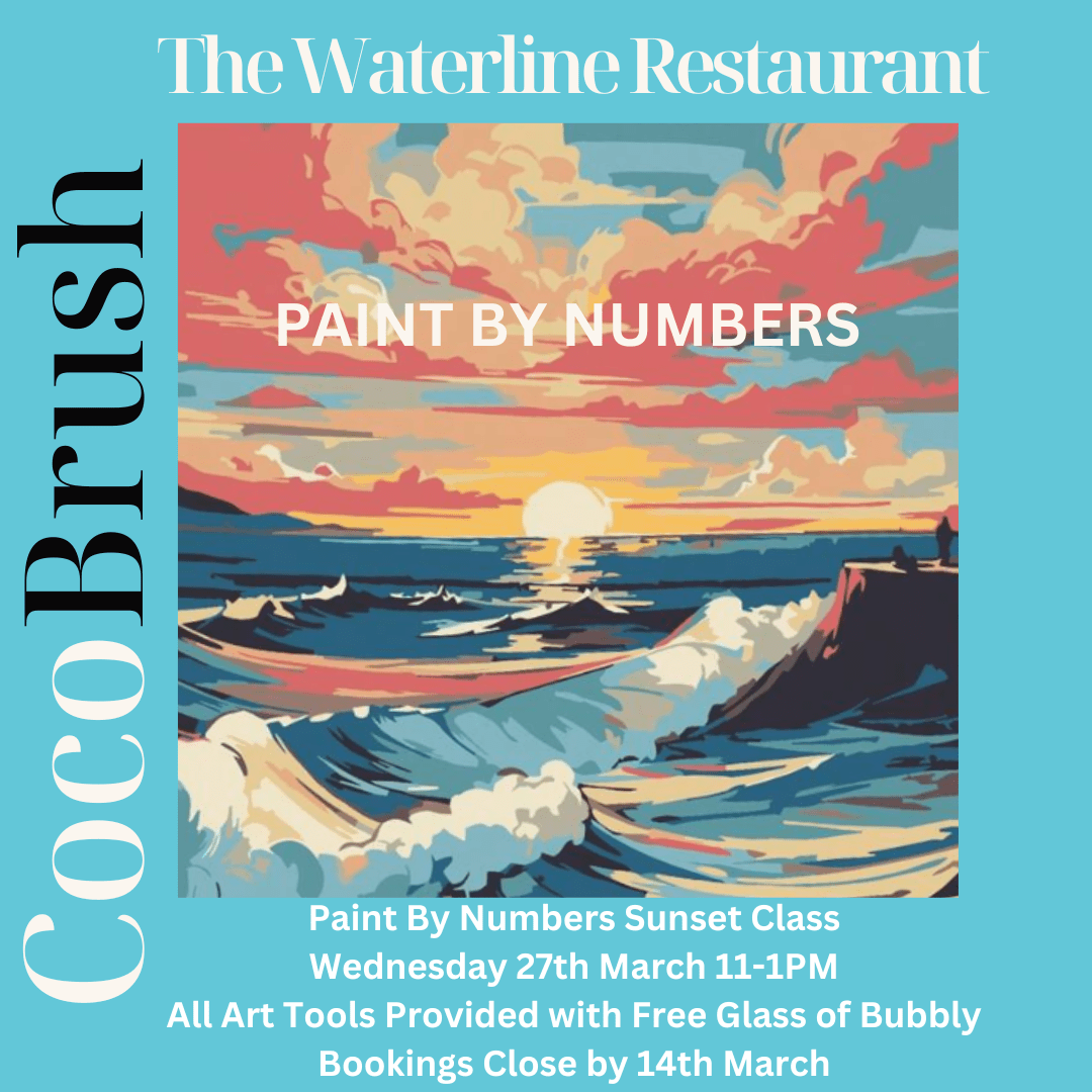 Paint By Numbers – Sunset Painting – CocoBrush